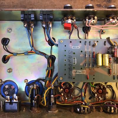 1980 Marshall 2104 50 watt chassis | Reverb