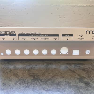 Moog Minitaur limited edition bottom panel | Reverb