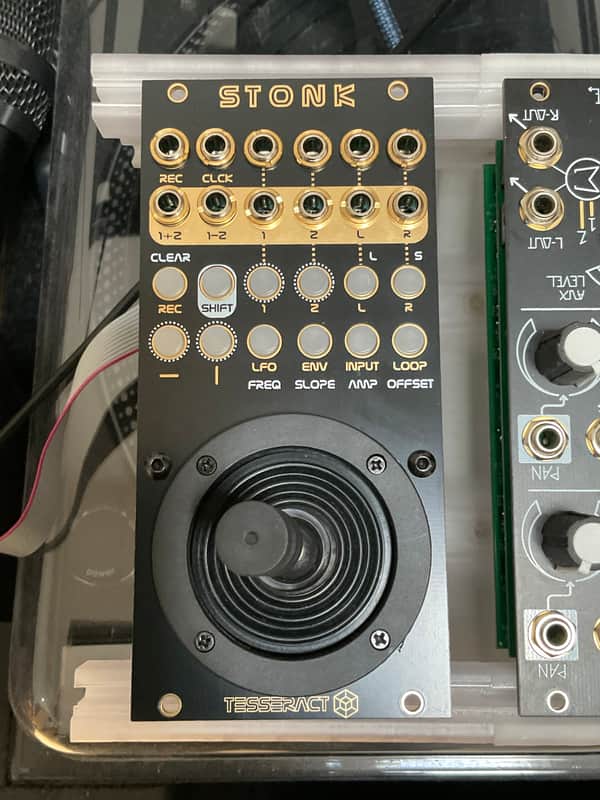 Tesseract Modular Stonk Joystick Controller + Audio Processor | Reverb