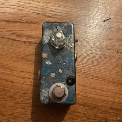Boutique Clean Boost Mini Pedal Blue silver swirl Free | Reverb