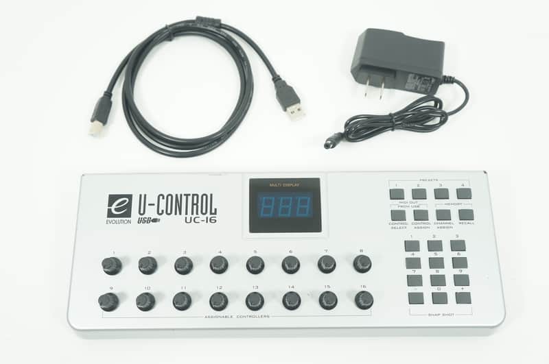 [SALE Ends Jan 17] EVOLUTION UC-16 U-Control Hardware USB | Reverb UK