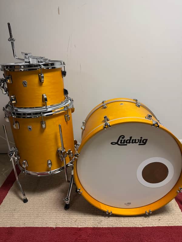 Ludwig NeuSonic Downbeat 3 Piece - Golden Slumbers | Reverb