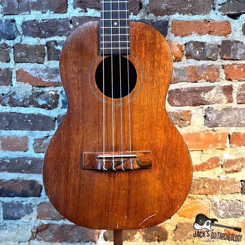 Harmony Baritone Ukulele (1950s - Natural) | Reverb