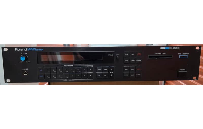 Roland D-550 Linear Synth Sound Module With Cards | Reverb