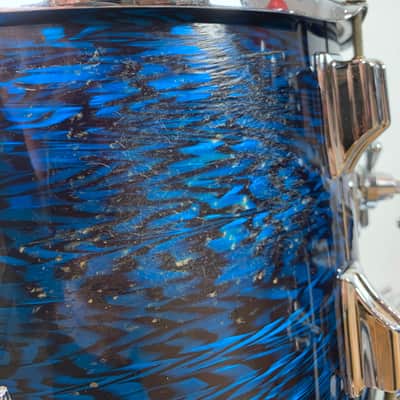 Rogers Holiday Buddy Rich Drum Set 5-pc 1965 Blue Onyx w/ | Reverb