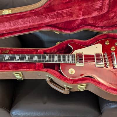 Gibson Les Paul standard 50s 2025 - Figured, Cherry red - | Reverb