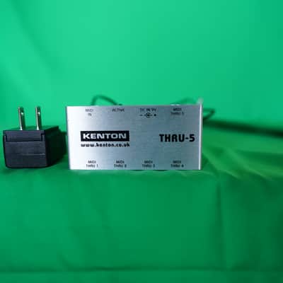 Kenton MIDI THRU-5 Midi Thru Box - Mint Condition | Reverb