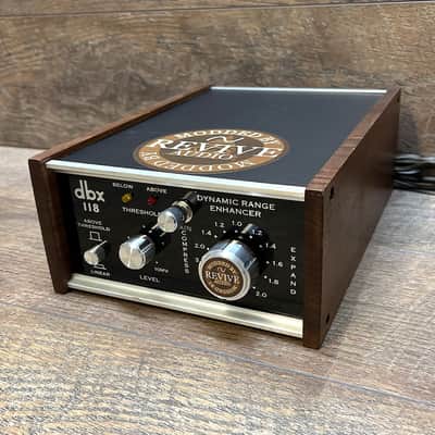 REVIVE AUDIO MODIFIED: DBX 118, DUAL CHANNEL COMPRESSOR, | Reverb