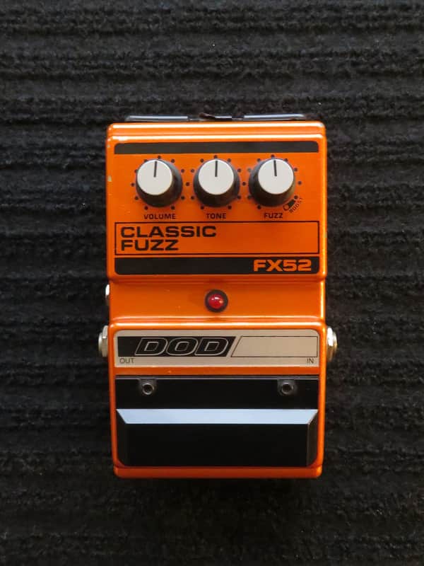 DOD Classic Fuzz FX 52 1994 - Orange Metallic | Reverb