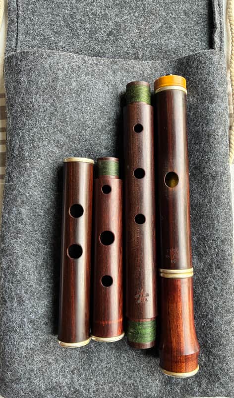 Travis King 5 Piece, Mopane D Irish Flute | Reverb