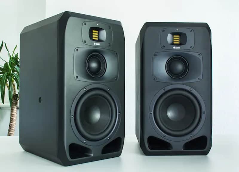ADAM Audio S3V 9 inch 3-way Powered Midfield Studio Monitors | Reverb