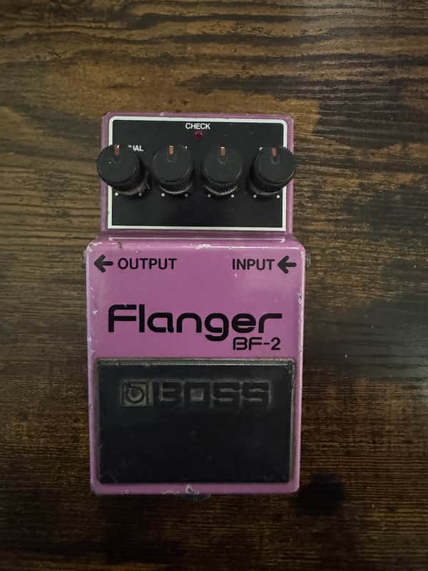 Boss BF-2 Flanger (Black Label) 1980 - 1984 - Purple | Reverb Canada