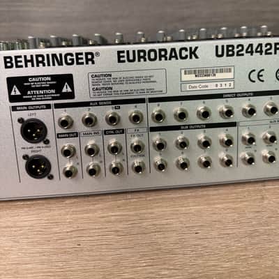 Behringer Eurorack UB2442FX-PRO 24-Channel Mixer w/ Rack | Reverb