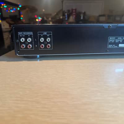 Sony SEQ-310 Stereo Graphic Equalizer 7 Band 2 Channel | Reverb