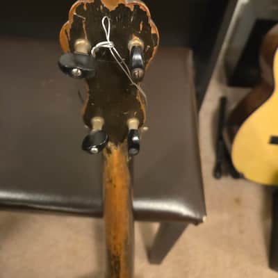 Vintage Vegas Style 4 string Banjo with case Unknown 1920s | Reverb