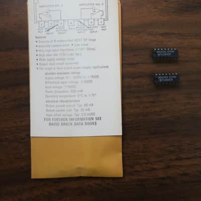 2 Vintage TL084CN Chip Quad JFET-Input Operational Amplifiers | Reverb