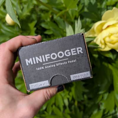 Moog Minifooger MF Delay 2010s - Black | Reverb