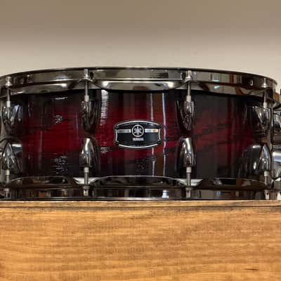 Yamaha 5.5x14 Live Custom Hybrid Oak Snare Drum Uzu Magma | Reverb