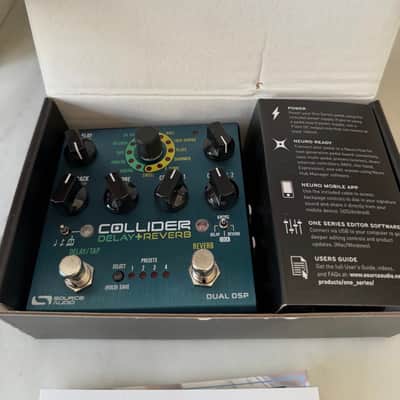 Source Audio SA263 Collider Delay + Reverb 2010s - Blue | Reverb