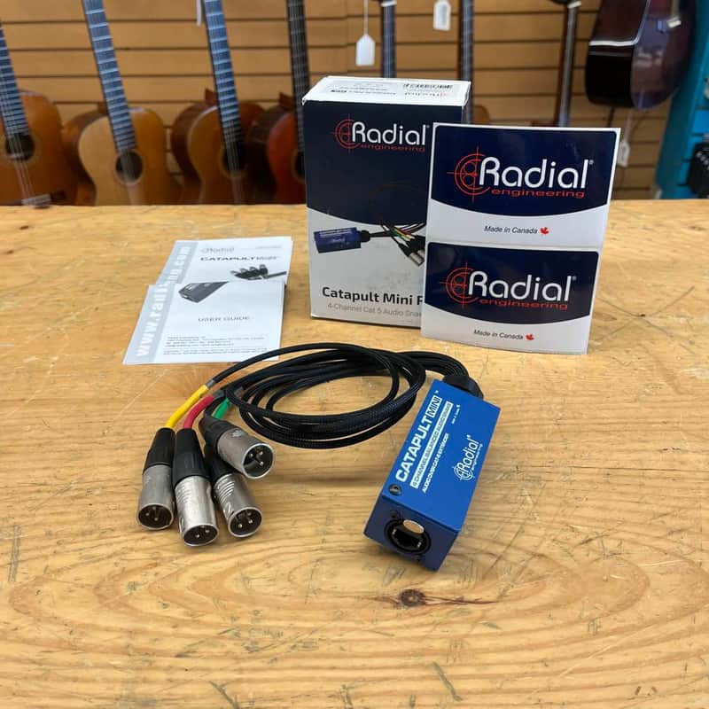 Radial Catapult Mini RX 4-Channel Cat 5 Audio Snake | Reverb