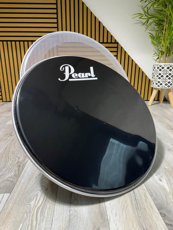 Pearl Pro Tone Bass 22" Drum Heads (Pair) / Black & Clear | Reverb