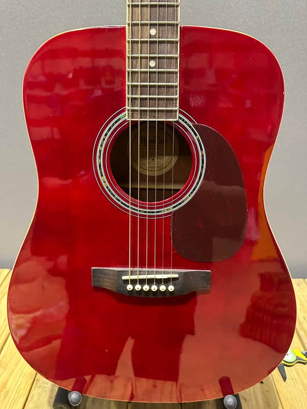 Corbin Red Acoustic | Reverb