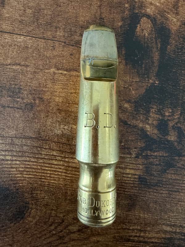 Dukoff Hollywood Dexter Gordon facing tenor sax mouthpiece | Reverb