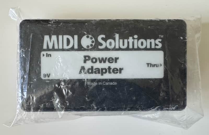 MIDI Solutions Power Adapter - NEW / Factory Sealed | Reverb