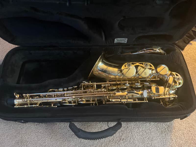 Selmer Giardinelli GAS-12 Alto Saxophone with Meyer 5M | Reverb
