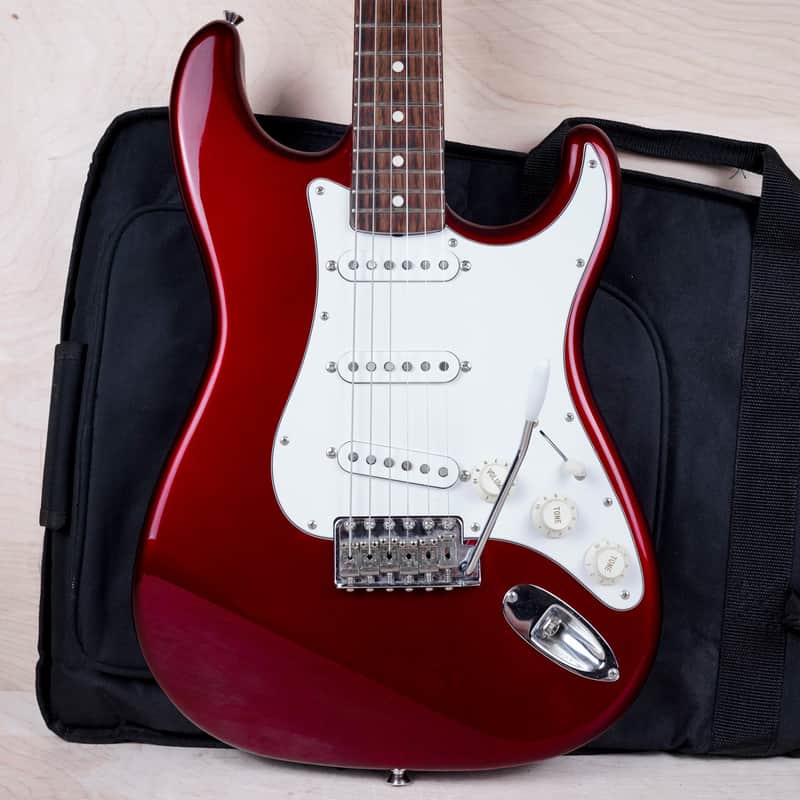 Fender ST62M-US Stratocaster MIJ 2013 Candy Apple Red '62 | Reverb