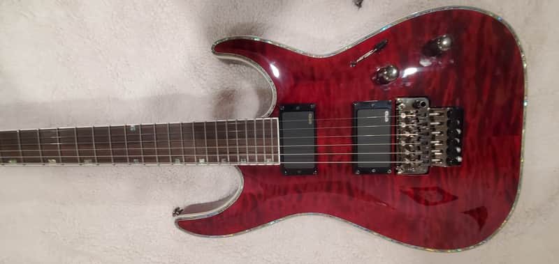 ESP LTD MH-1000 Deluxe 2020s - Cherry Red | Reverb