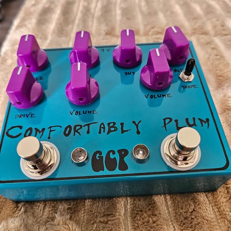 Green Carrot Pedals Comfortably Plum 2019-2020 - Aqua /Black | Reverb