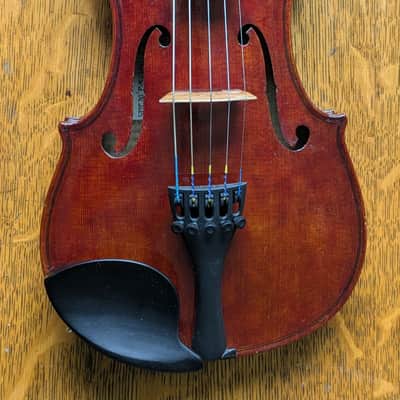 Handmade 5-string fiddle full size 2026 - Deep red | Reverb