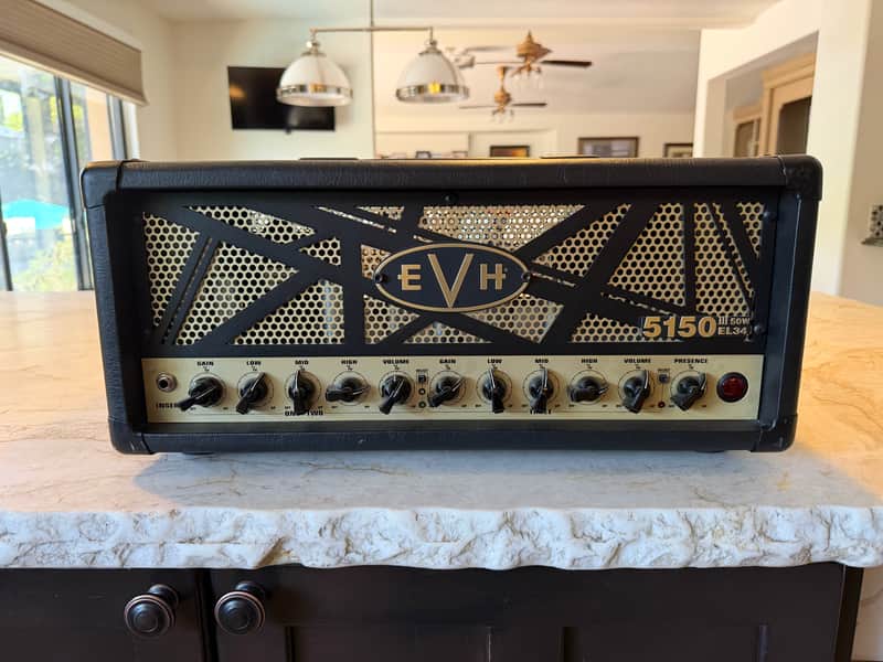 EVH 5150 III EL34 3-Channel 50-Watt Guitar Amp Head 2017 - | Reverb