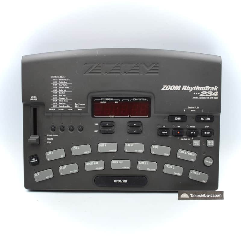 Zoom RT-234 RhythmTrak 234 Drum Machine Percussion SFX Bass | Reverb