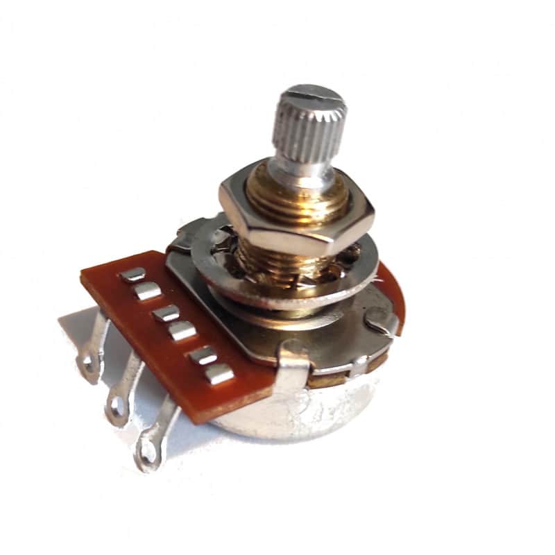 US size Split shaft 500K Linear Pot by Alpha | Reverb
