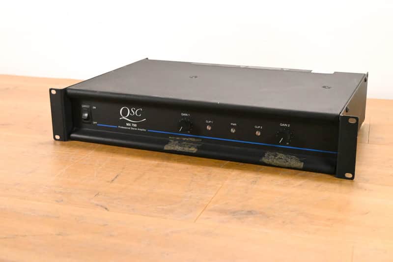 QSC MX 700 2-Channel Power Amplifier CG01ZPY | Reverb