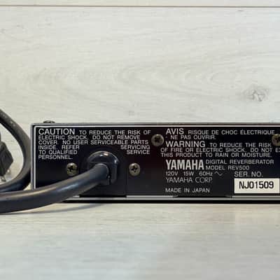 Yamaha REV500 Digital Reverb Processor Rack Unit – Made in | Reverb