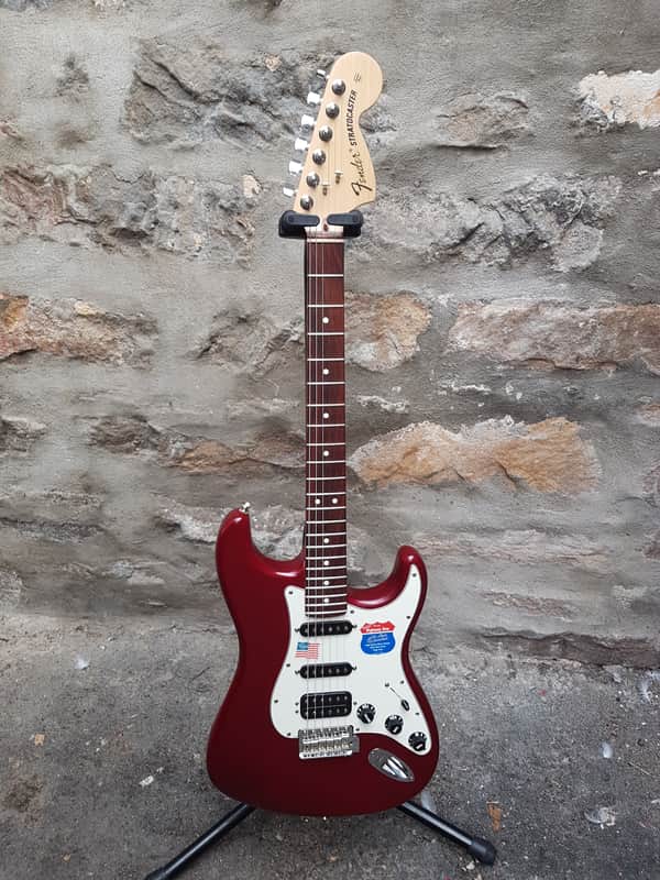 Fender American Highway One HSS stratocaster with gig bag | Reverb