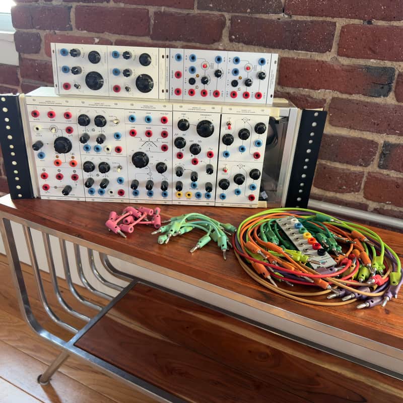 Slightly Nasty Modular 4U Set w/ Boat, Banana Cables & | Reverb