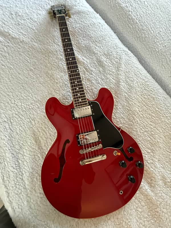 Burny RSA-100 Gibson ES-335 Copy 2004 Cherry | Reverb