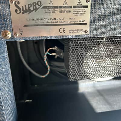Supro Thunderbolt S6420+ - Blue Rhino | Reverb