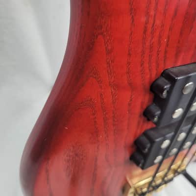2009 German Warwick Streamer $$ 4 String MEC Dual Bucks Red | Reverb