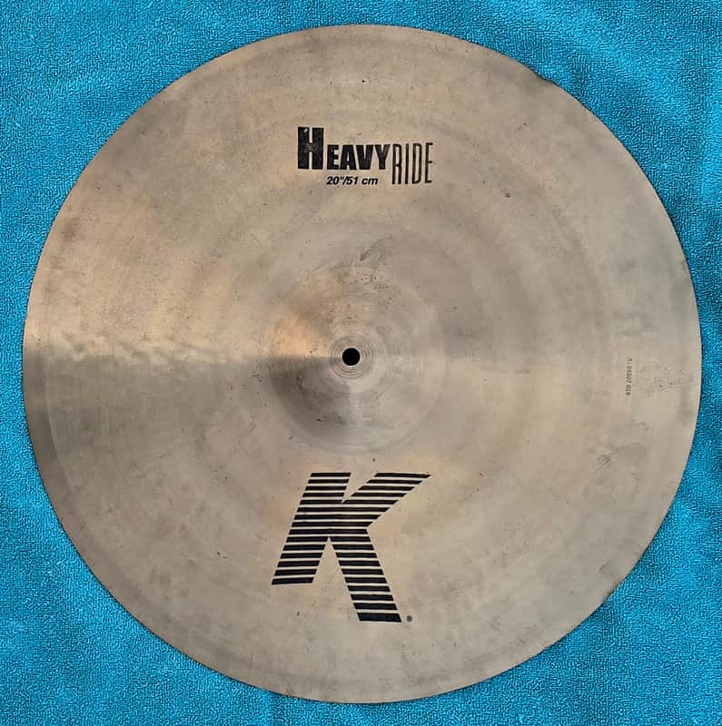 Zildjian 20" K Heavy Ride 2660 grams VIDEO | Reverb