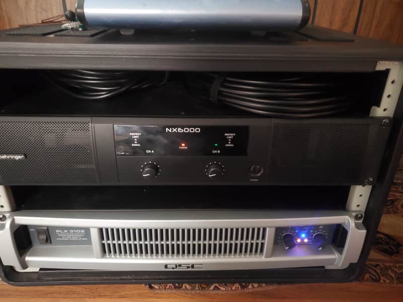 Behringer NX6000 2-Channel Power Amplifier 2010s - Black | Reverb