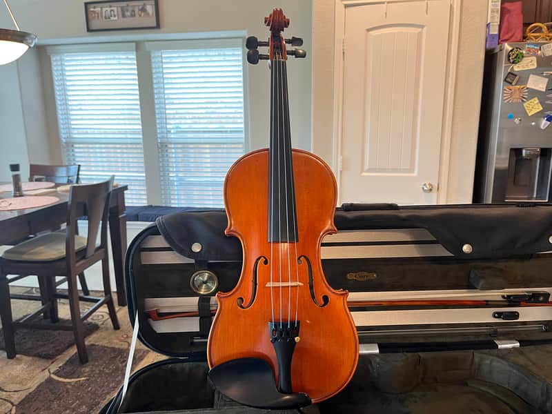 *Demo - Single piece back Otto Benjamin violin 4/4 - Likely | Reverb