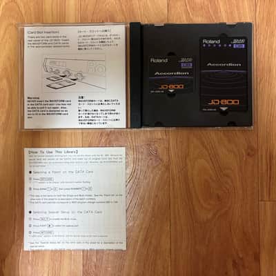 Roland SL-JD80 Sound Library FULL SET for JD 800 & 990 | Reverb