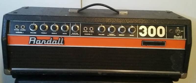 Rare/Vintage Randall 300 Guitar Amplifier Head Solid State | Reverb