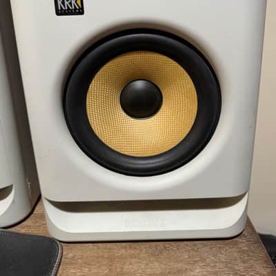 KRK RP-7 Rokit G4 White 7" Active Studio Monitors (Pair) 2019 | Reverb
