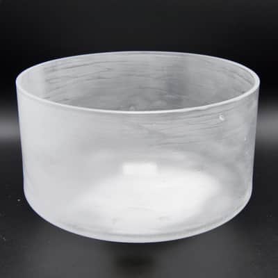 Crystal Tones 9" Great Salt Lake Salt Singing Bowl (D#4+30) | Reverb